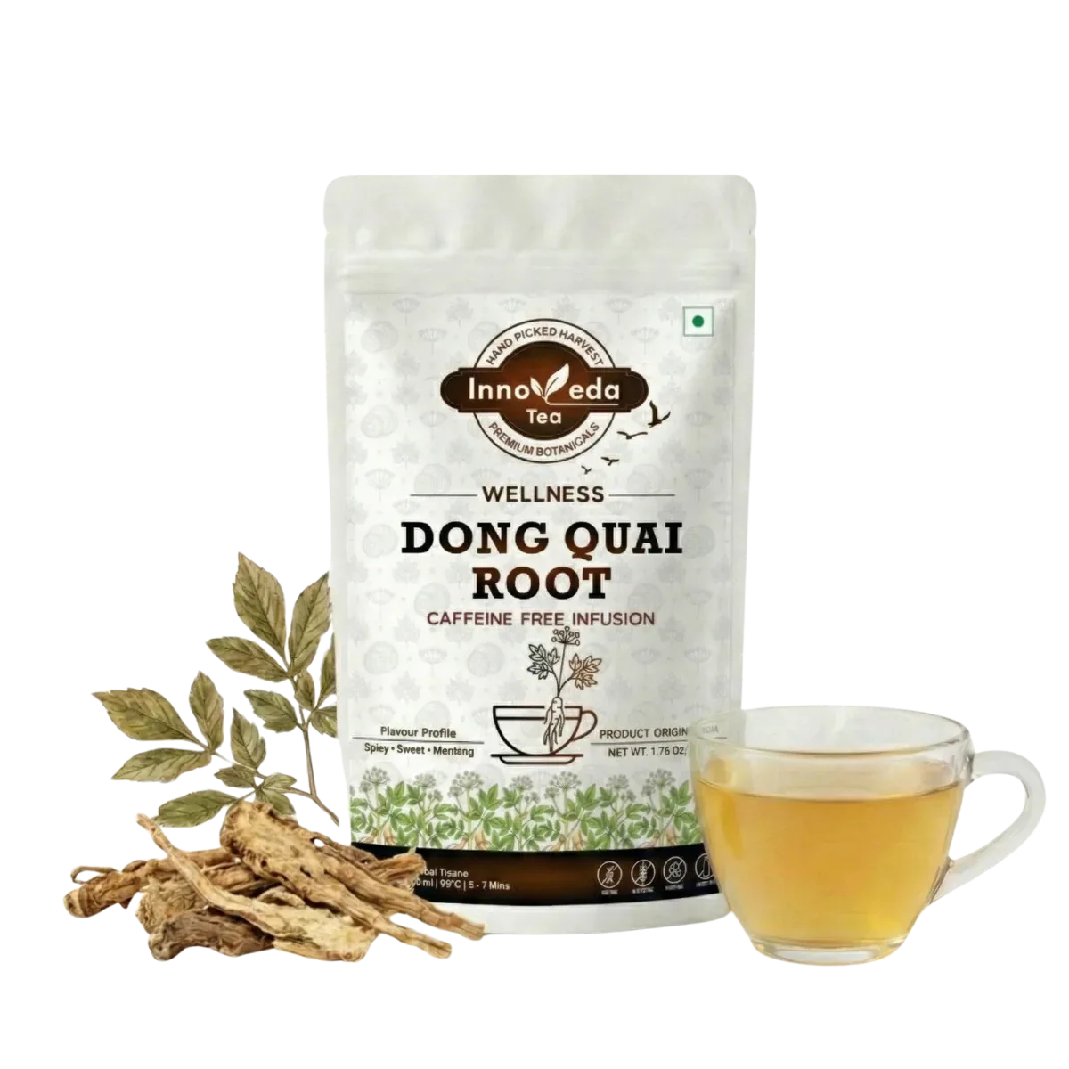 Dong Quai Root Tisane - Female Ginseng | Innoveda Tea