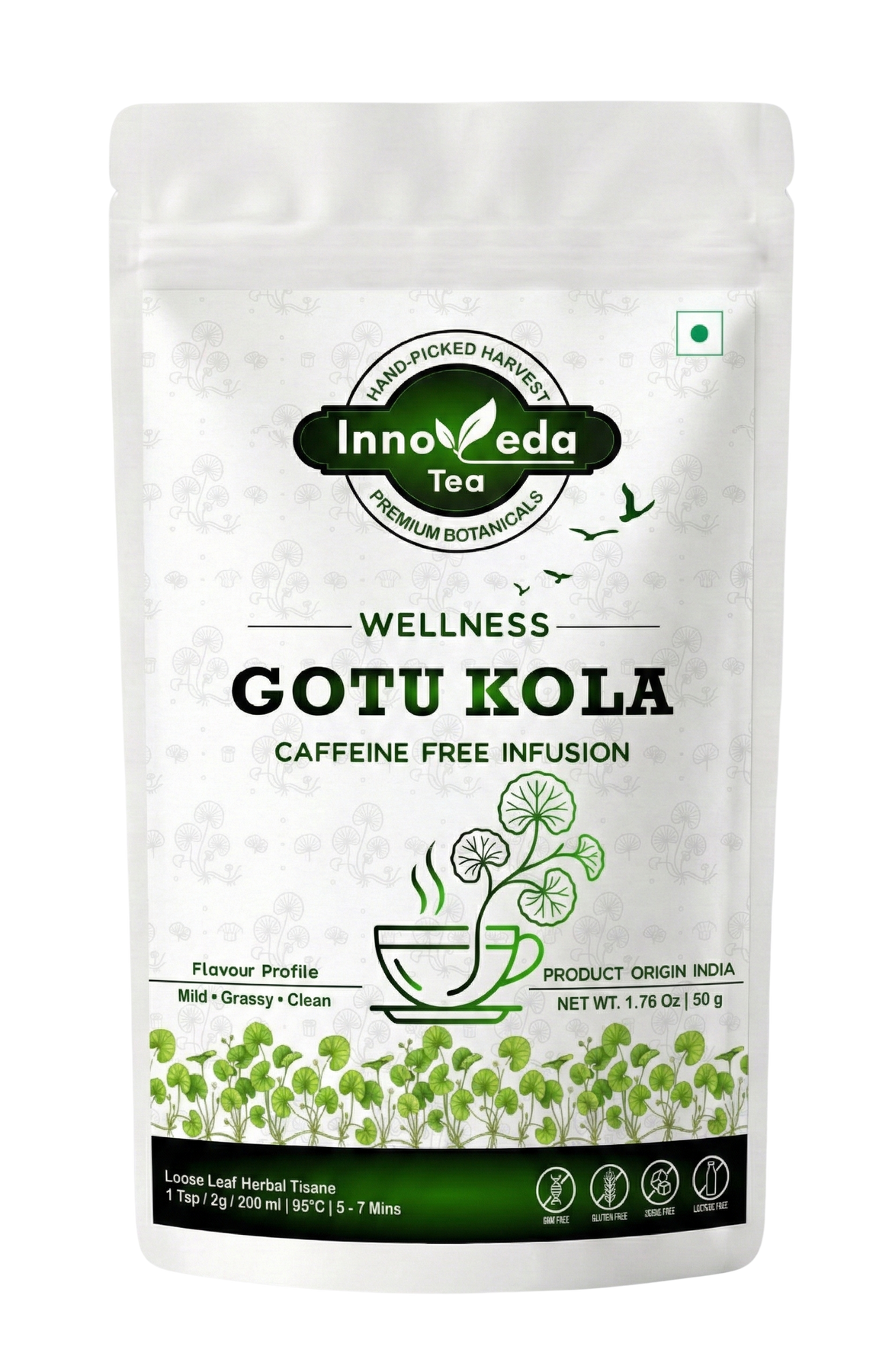 Gotu Kola Tisane - The Meditator's Herb | Innoveda Tea