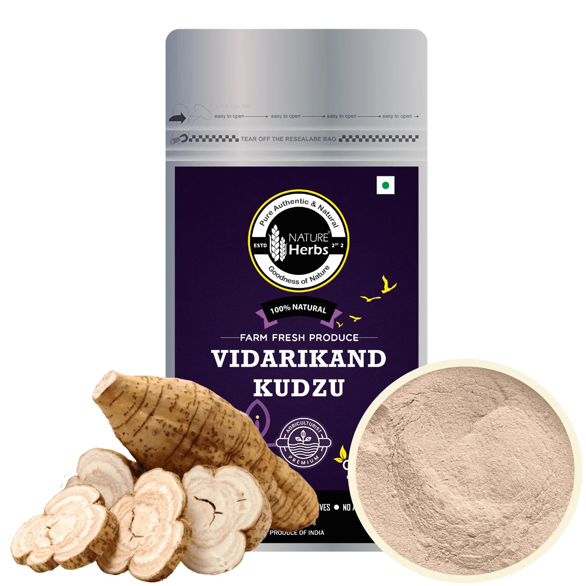 Vidarikand Powder Kudzu विदारीकन्द